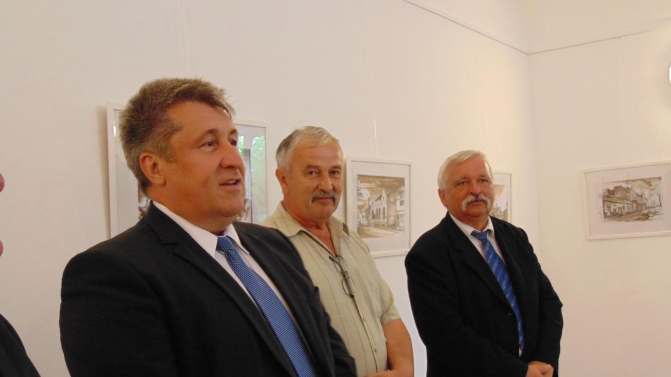 Tasnád a Kiállítótérben – Vass Csaba erdélyi képzőművész tárlata Vépen