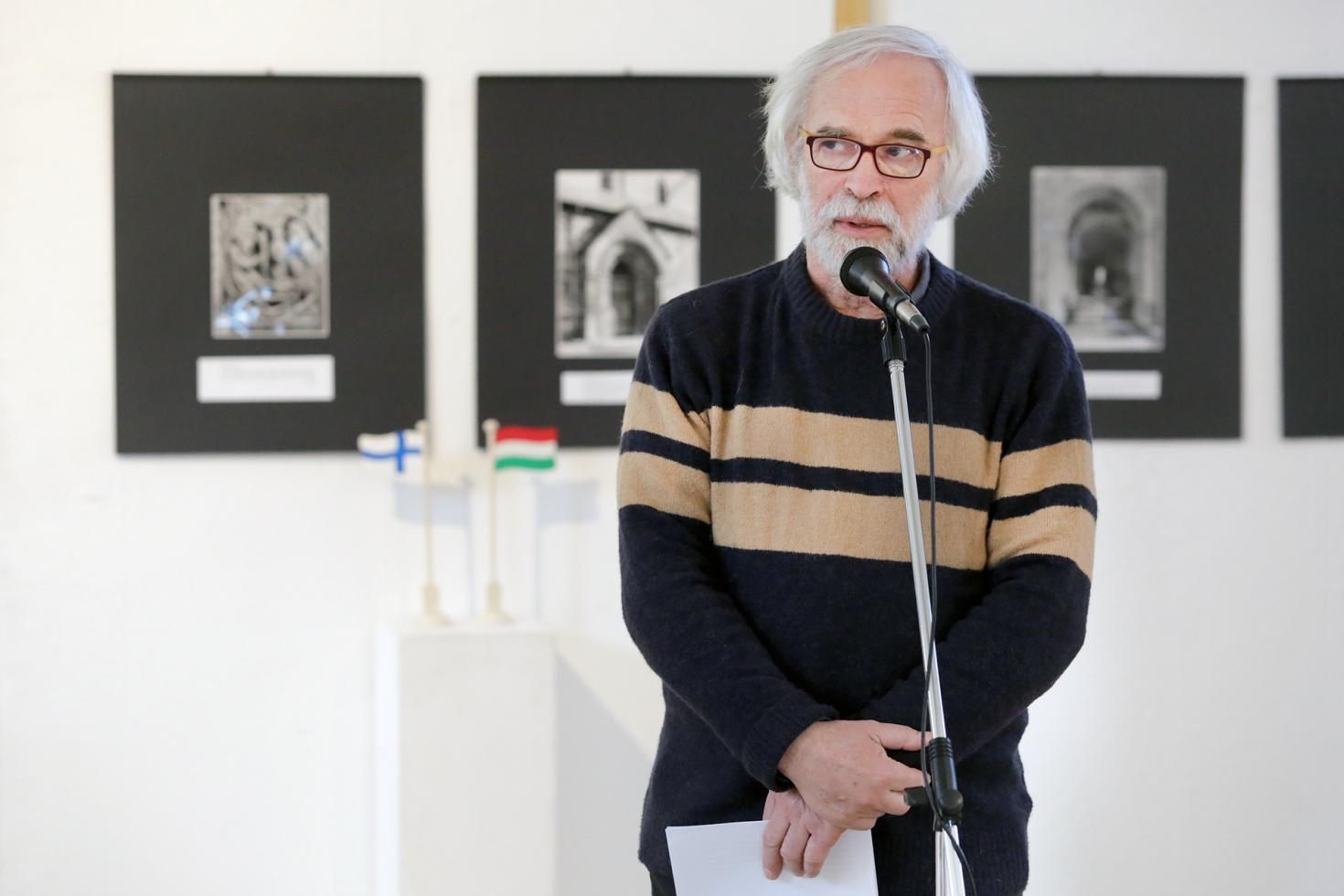 Rácz István fotóművész körmendi kiállítása a magyar-finn barátság eredménye