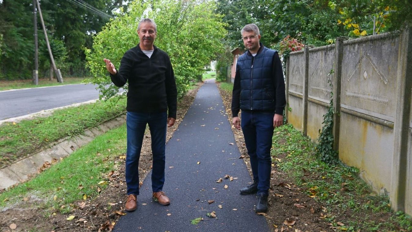 Megújult a járda Mesteriben