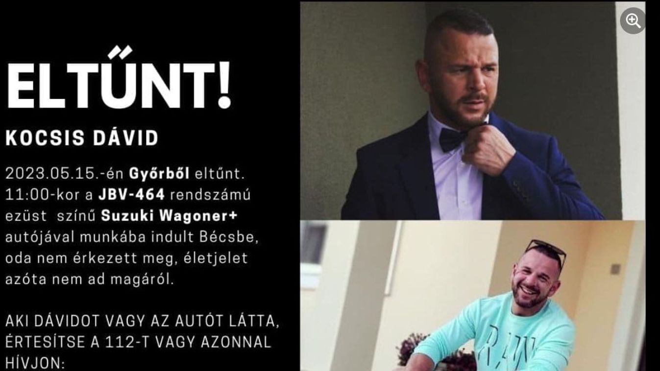 Bécsbe indult, de Dávid oda már nem érkezett meg - Segítsen megtalálni!