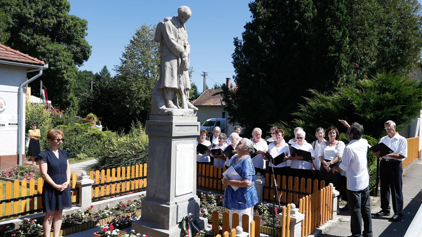 Megújult az első világháborús emlékmű kerítése Nagyrákoson