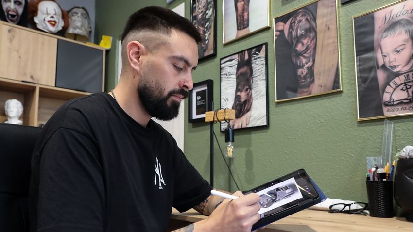 VAOL - Örök jelek a bőrön - A körmendi Makai Martin maga tanulta ki a ...