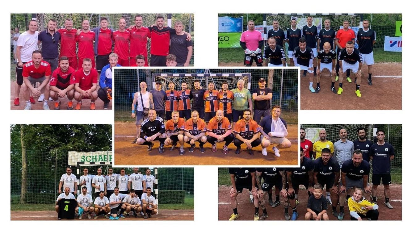 Kispályás foci: dobogós csapatok, névsorok, képek