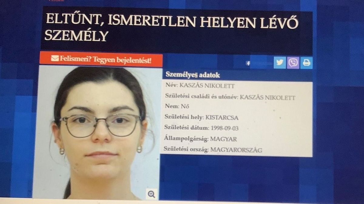 Kaszás Nikolett: reménysugár, hogy a rendőrség talált egy új nyomot