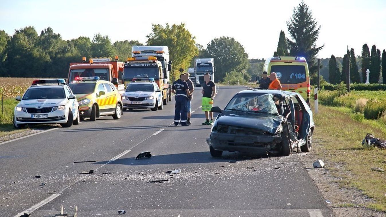 Halálos baleset: elhunyt a sofőr, aki kamionnal karambolozott a 86-os ...