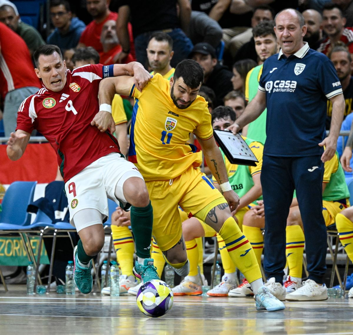 Futsal: sovány magyar győzelem Románia ellen